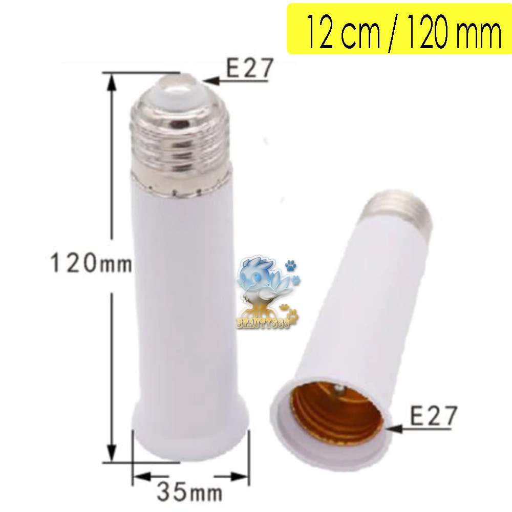 Beauty Fitting Sambungan Downlight Panjang lampu Soket E27 Ukuran 6.5 ...