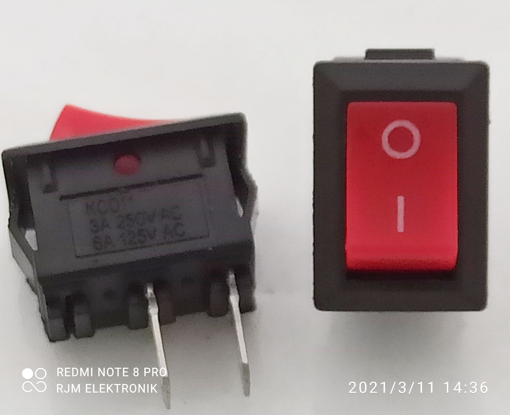 saklar mini 2 pin on of | Lazada Indonesia