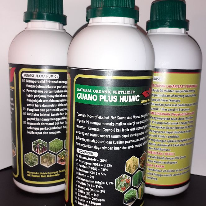 Pupuk Guano Plus Humic 500ml | Lazada Indonesia