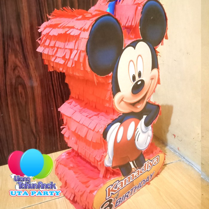 Pinata Mickey Mouse / Pinata Ulang Tahun / Pinata Custom /pinata pukul ...