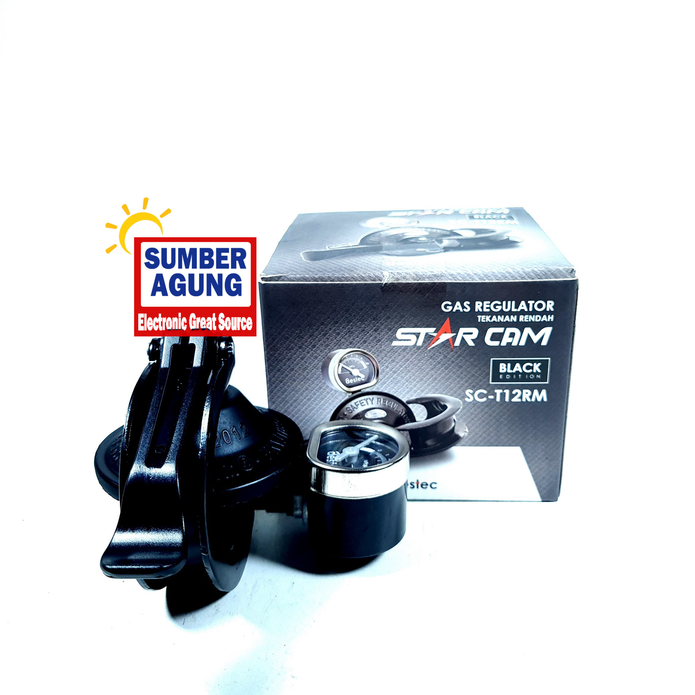 Starcam Ceklekan Meter Regulator Tekanan Rendah SCT12RM Meteran Mudah ...