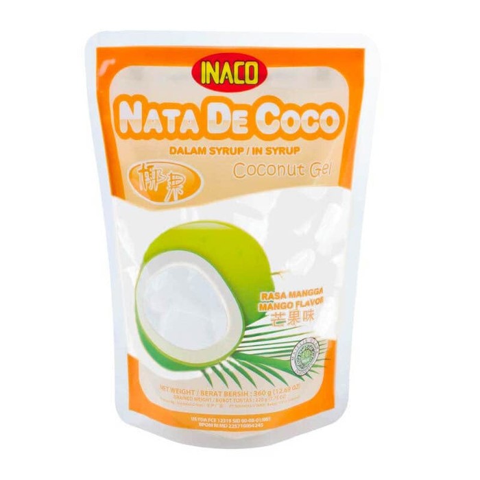 Inaco Nata De Coco Mangga 360gr | Lazada Indonesia