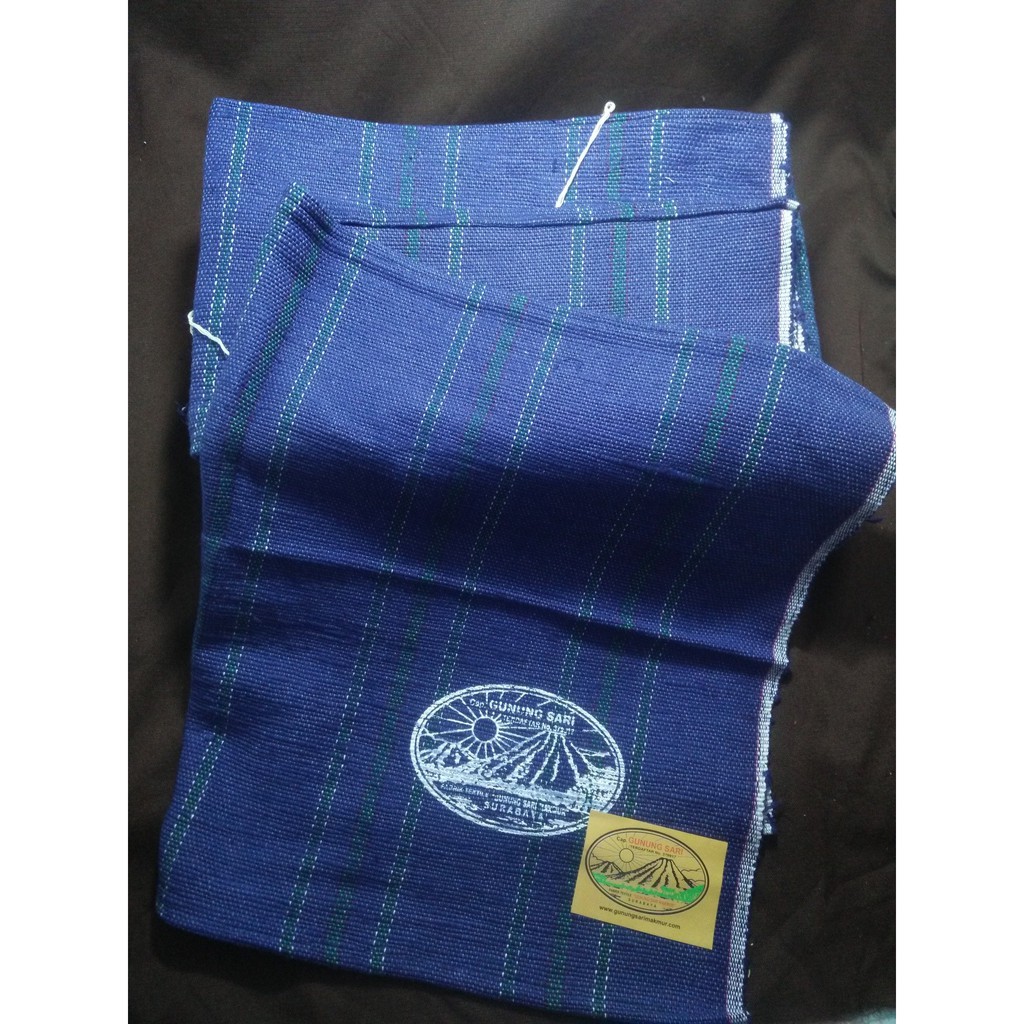 Kain Pel Biru cotton gunung sari 1 pcs | Lazada Indonesia