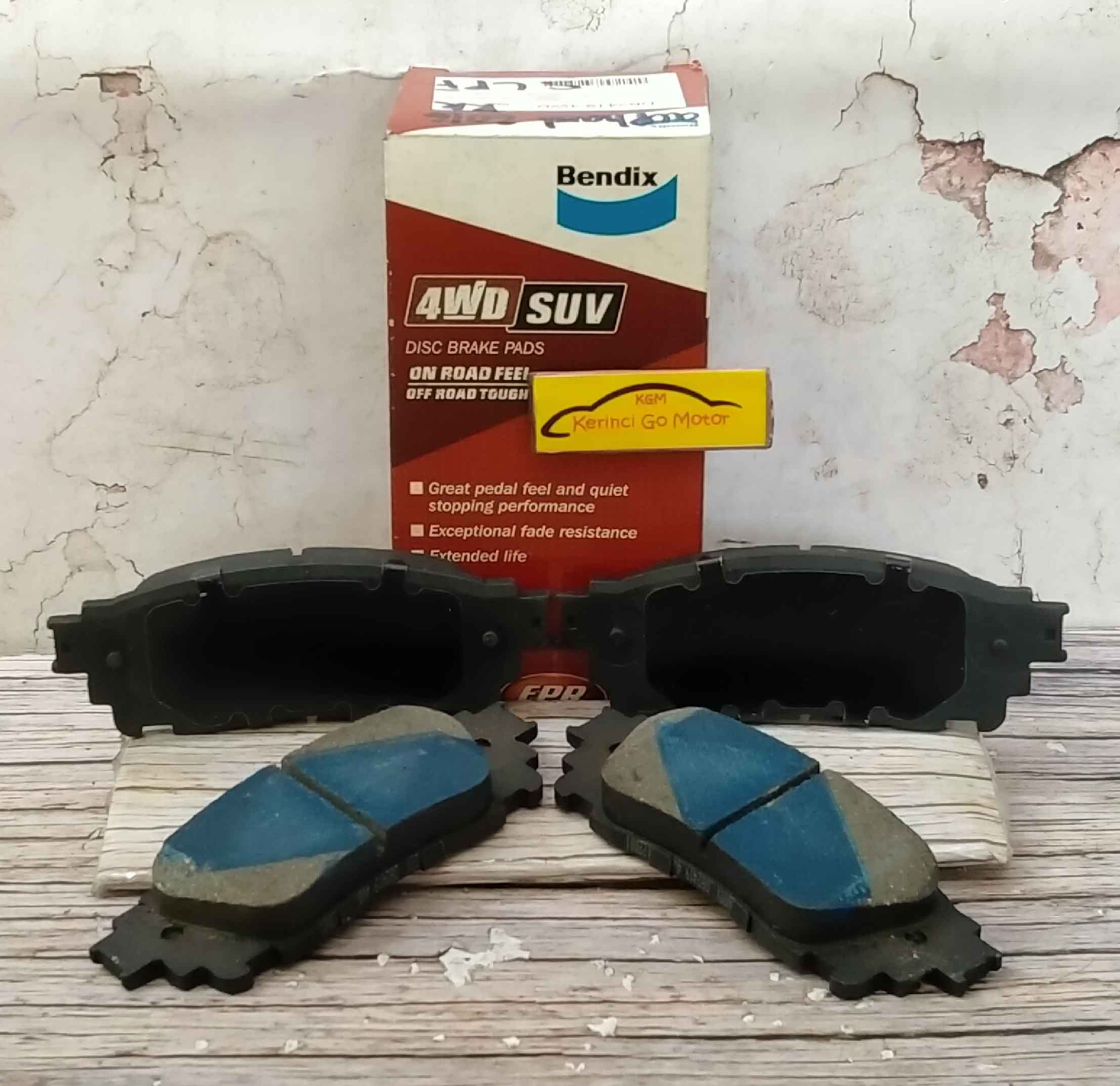 BRAKE PAD KAMPAS REM BGC BELAKANG ALPHARD 2016 BENDIX DB2419 | Lazada ...