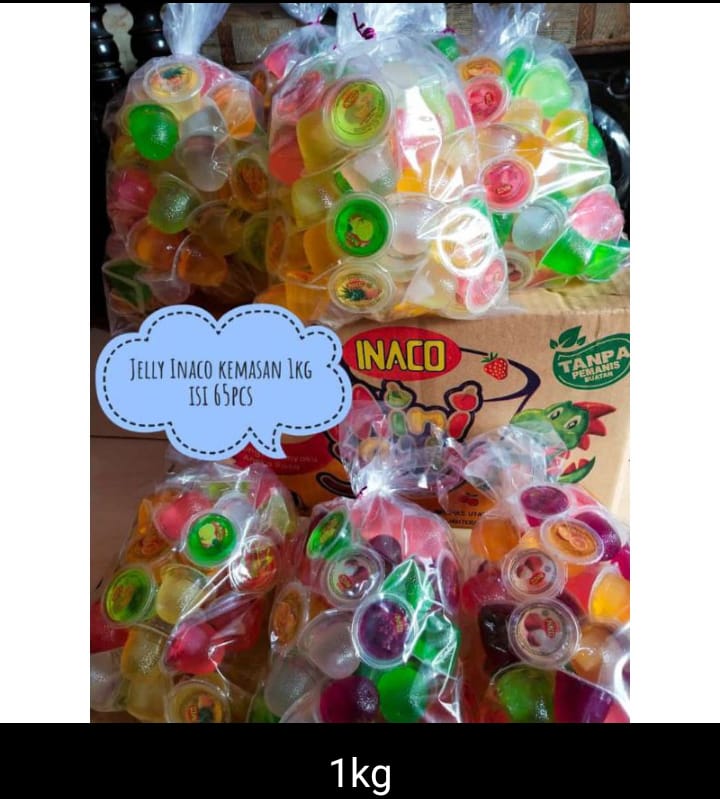 Snack AGER inaco/jellyPUDING/ 1KG/ EMBERAN | Lazada Indonesia