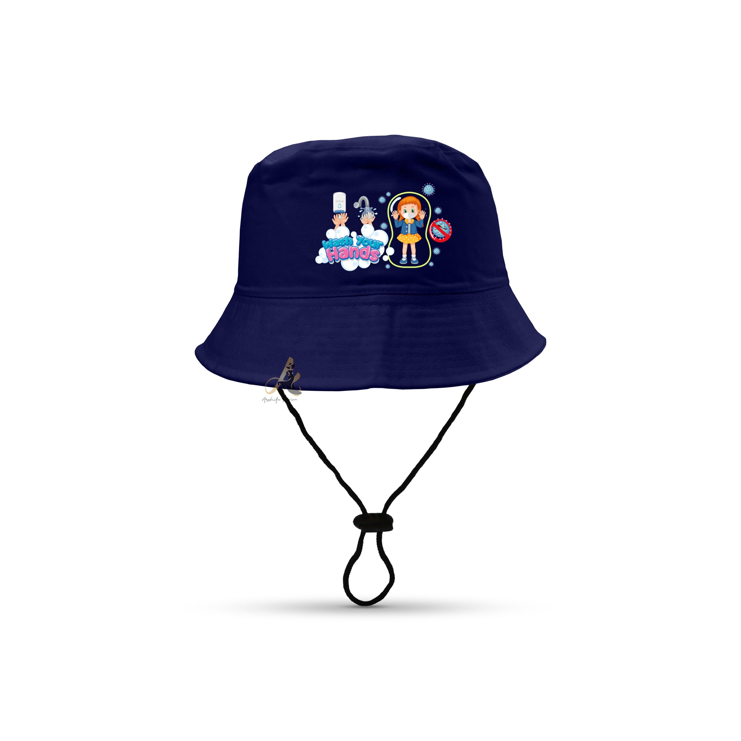 Topi Bucket anak gambar sablon Cuci Tangan/bucket anak cuci tangan ...
