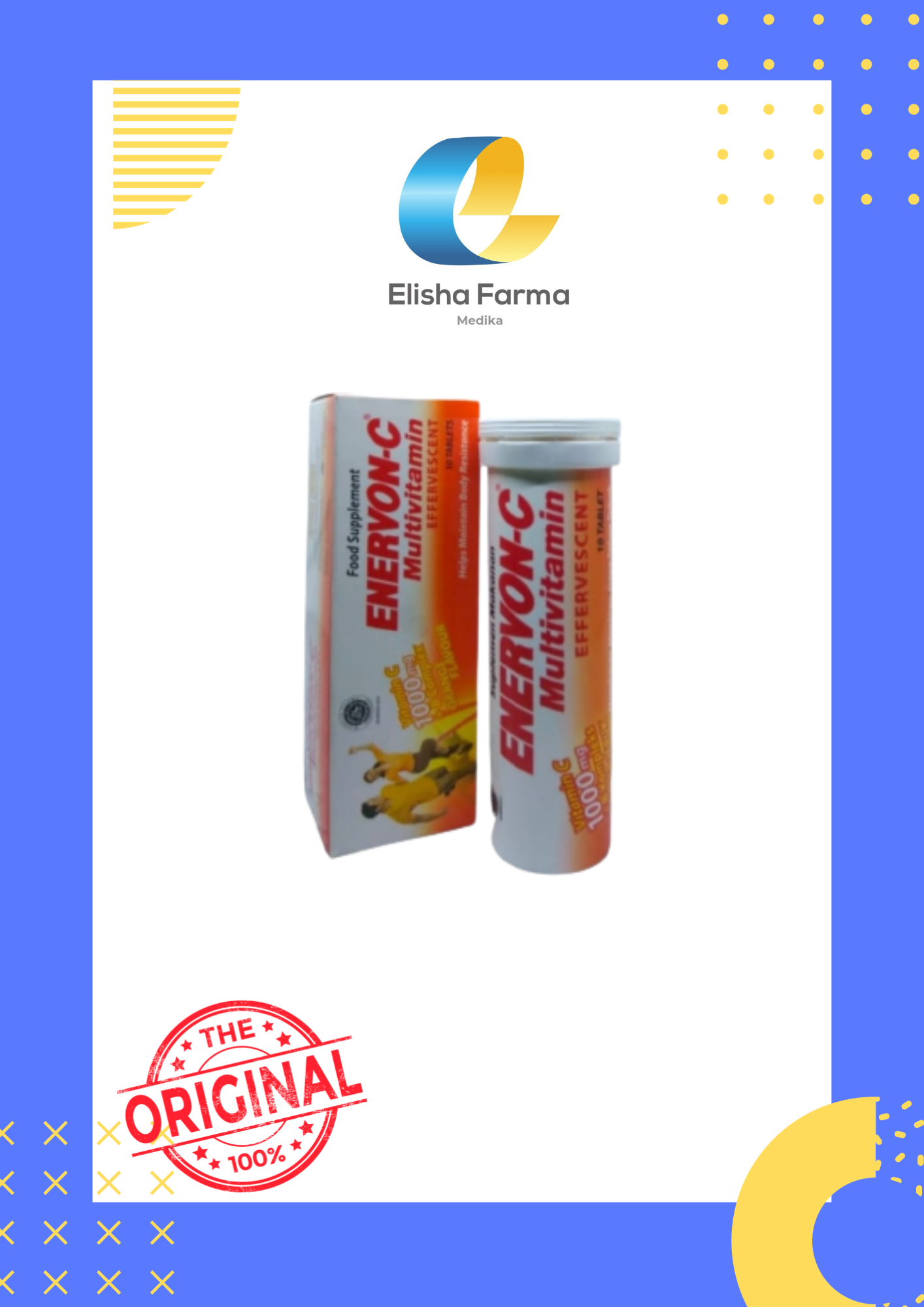 ENERVON-C EFFEVESCENT BOTOL 10TABLET - Enervon C Effervescent ...