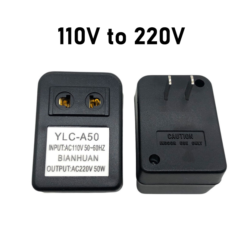 AC 220V to 110V/110V to 220V AC Power Voltage Converter 20W Adapter ...