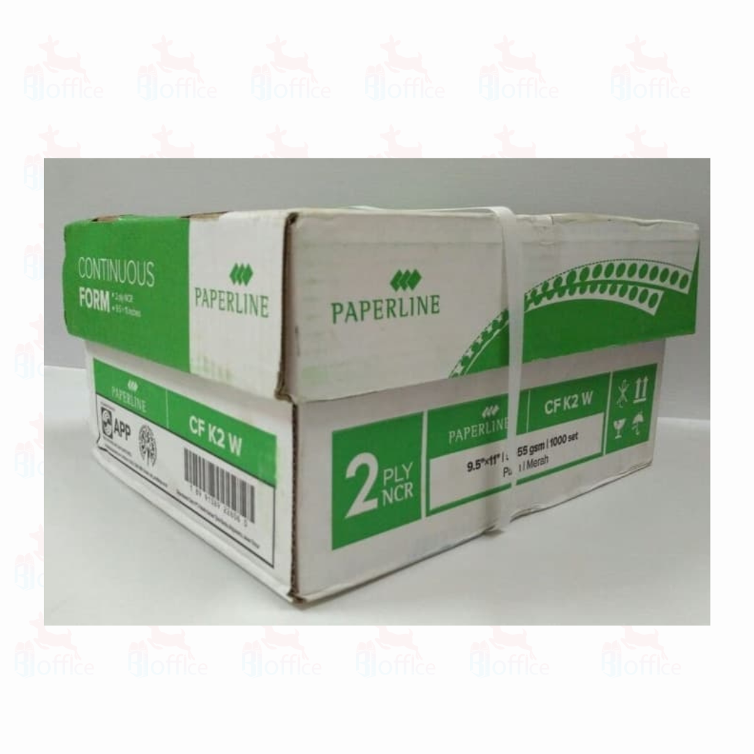 Kertas Continuous Form 2 Ply Warna Paperline / CF K2 W | Lazada Indonesia