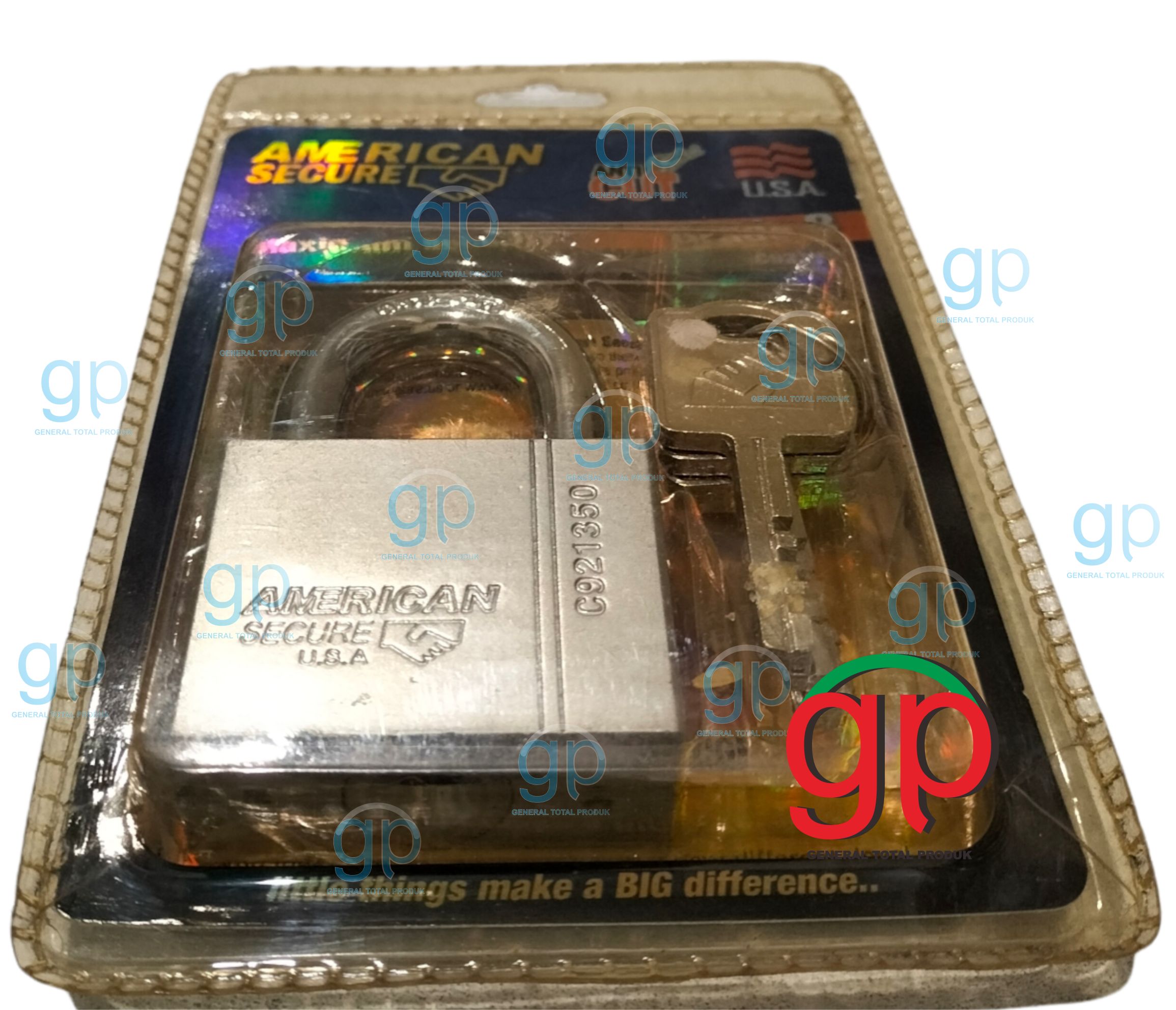 Gembok Rumah / Pagar / Toko American Secure 50mm | Lazada Indonesia