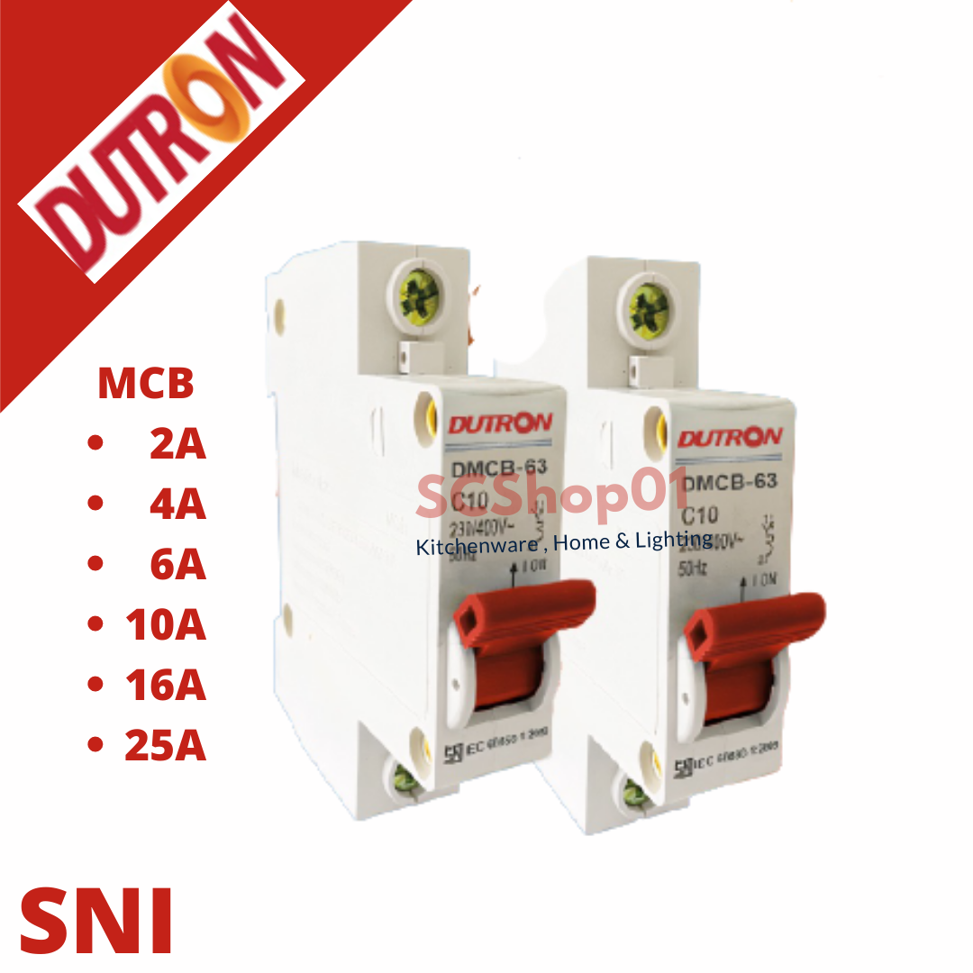 MCB DUTRON 1 Phase SNI Original | Lazada Indonesia
