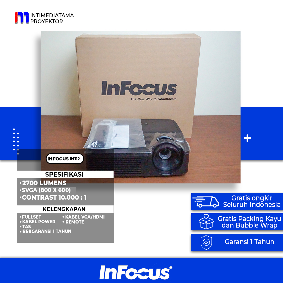 Proyektor Infocus IN112 | Lazada Indonesia