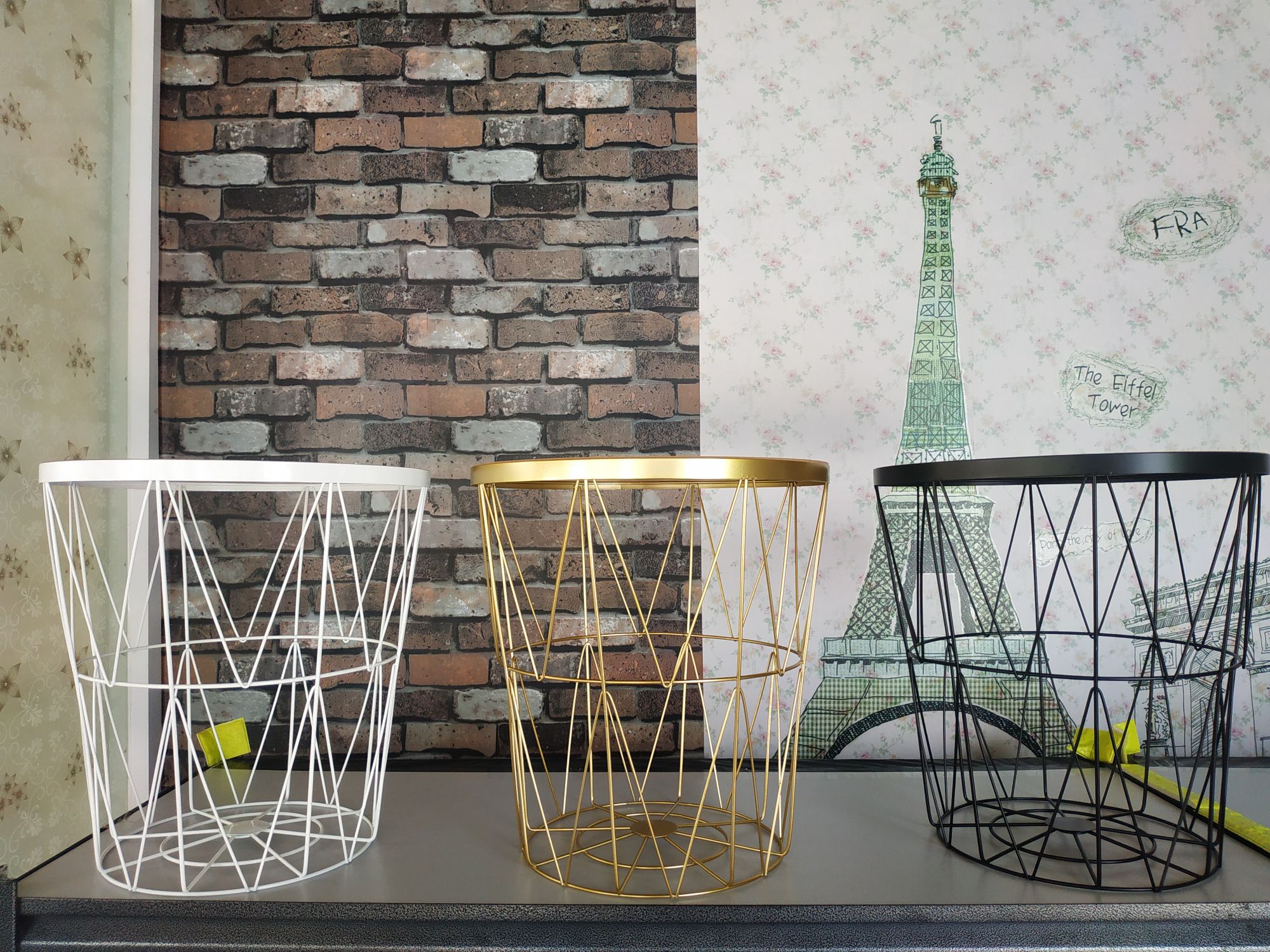 INFORMA TOPAZ TOBY MEJA SUDUT COFFEE TABLE MEJA KERANJANG MINIMALIS ...