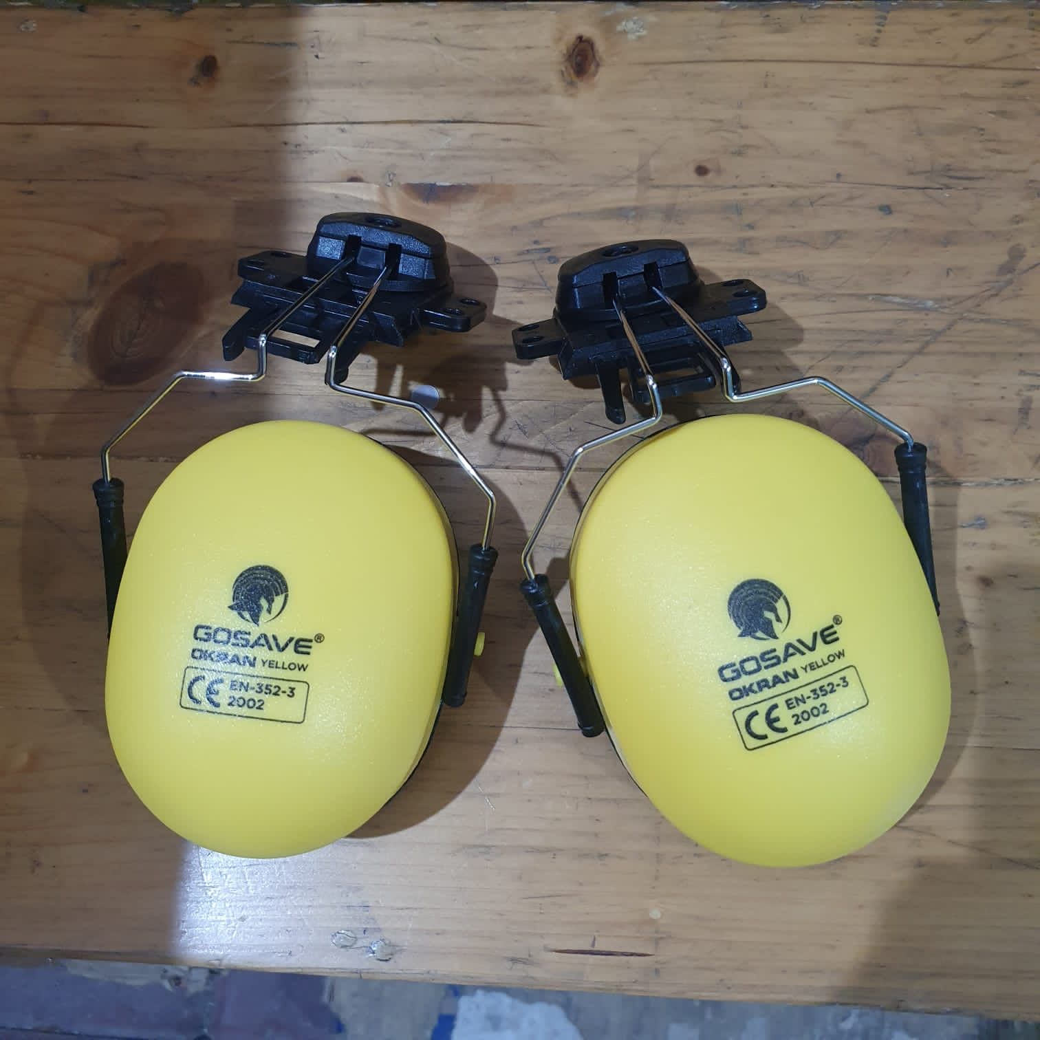 GOSAVE earmuff helm 28db/ear muff safety pasang di helm proyek 28 db ...