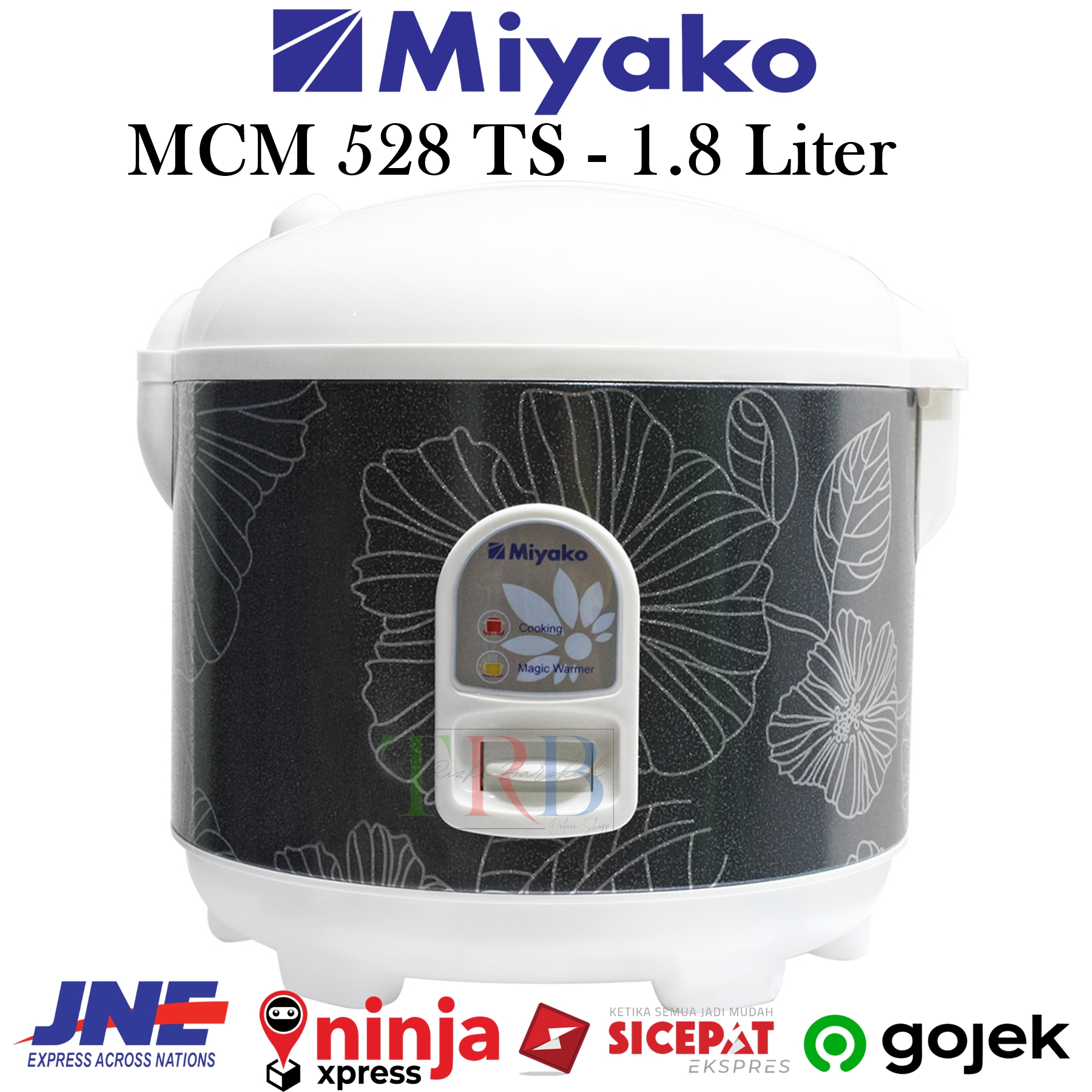 Miyako MCM 528 TS Rice Cooker Miyako 1,8 Liter Magic Com Miyako MCM-528 ...