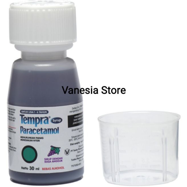 TEMPRA SYRUP PARACETAMOL ANGGUR 30ml | Lazada Indonesia