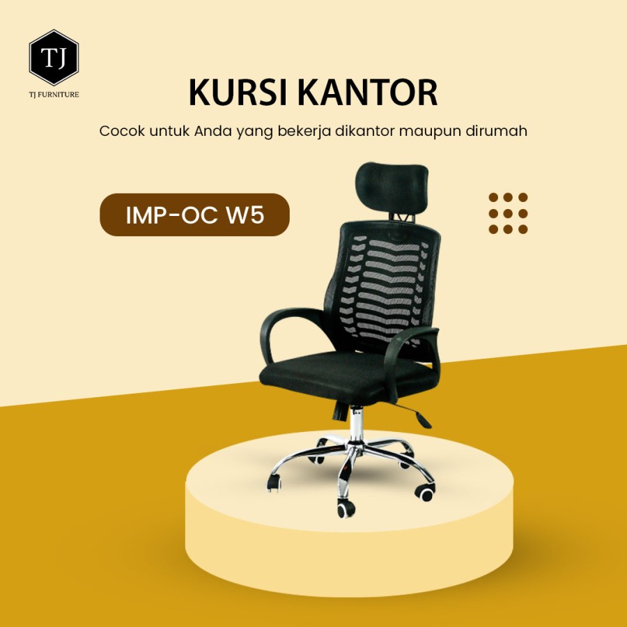 Kursi Kantor / Kursi Staff / Kursi Jaring / Kursi Kerja / IMP OC W5 ...