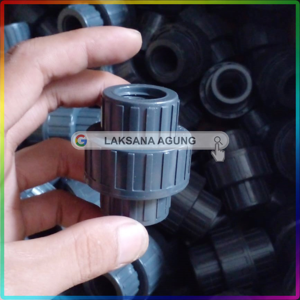 Water mur pvc 1/2" Drat Dalam | Union Pvc 1/2 inch | Lazada Indonesia