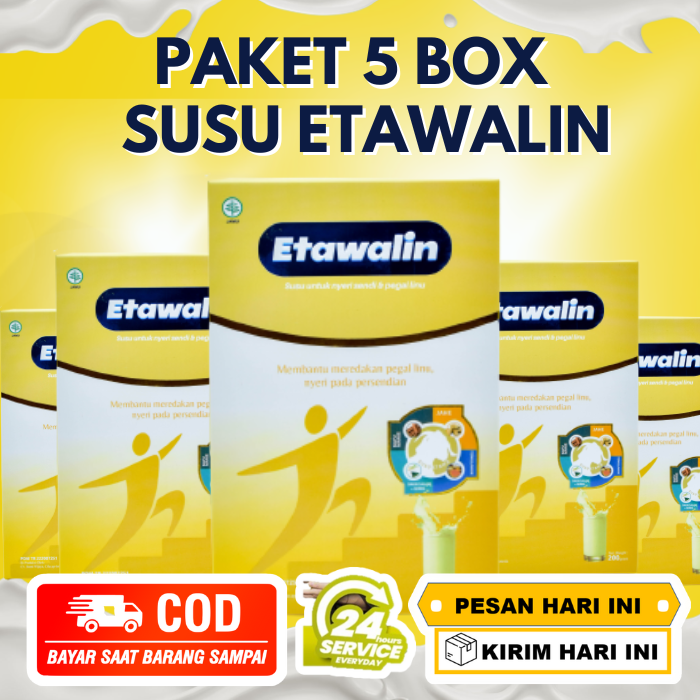 PAKET 5 BOX Susu Etawalin Susu Kambing Etawa Tingkatkan Kepadatan ...