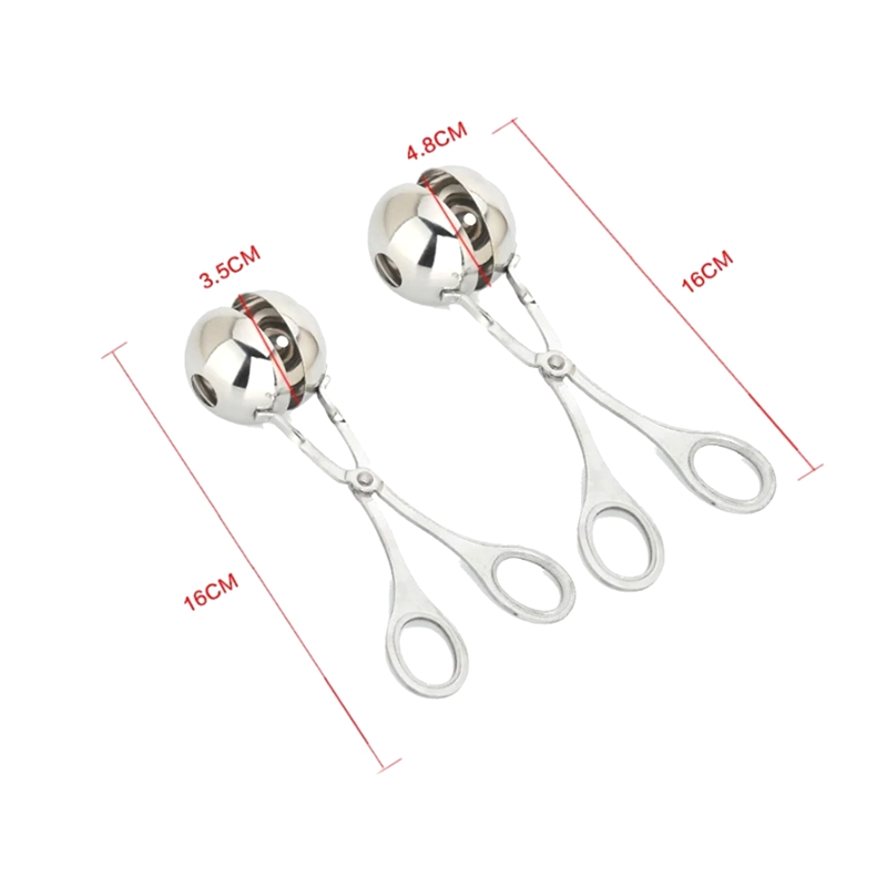 2-Piece Set Multifunction Meatball Maker Meatball Mold Meat Ice Cream ...