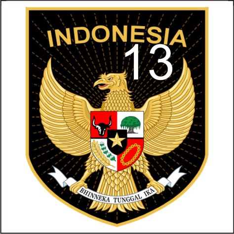 Stiker bendera 10x10 cm|sticker bendera|label bendera | stiker ...