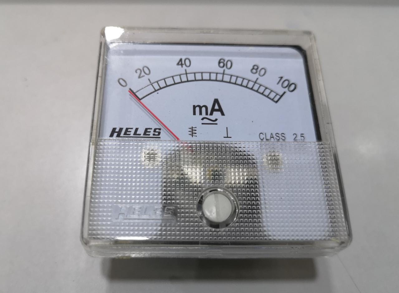 PANEL METER HELES CR 52 MILIAMPERE 100MA,300MA,500MA | Lazada Indonesia