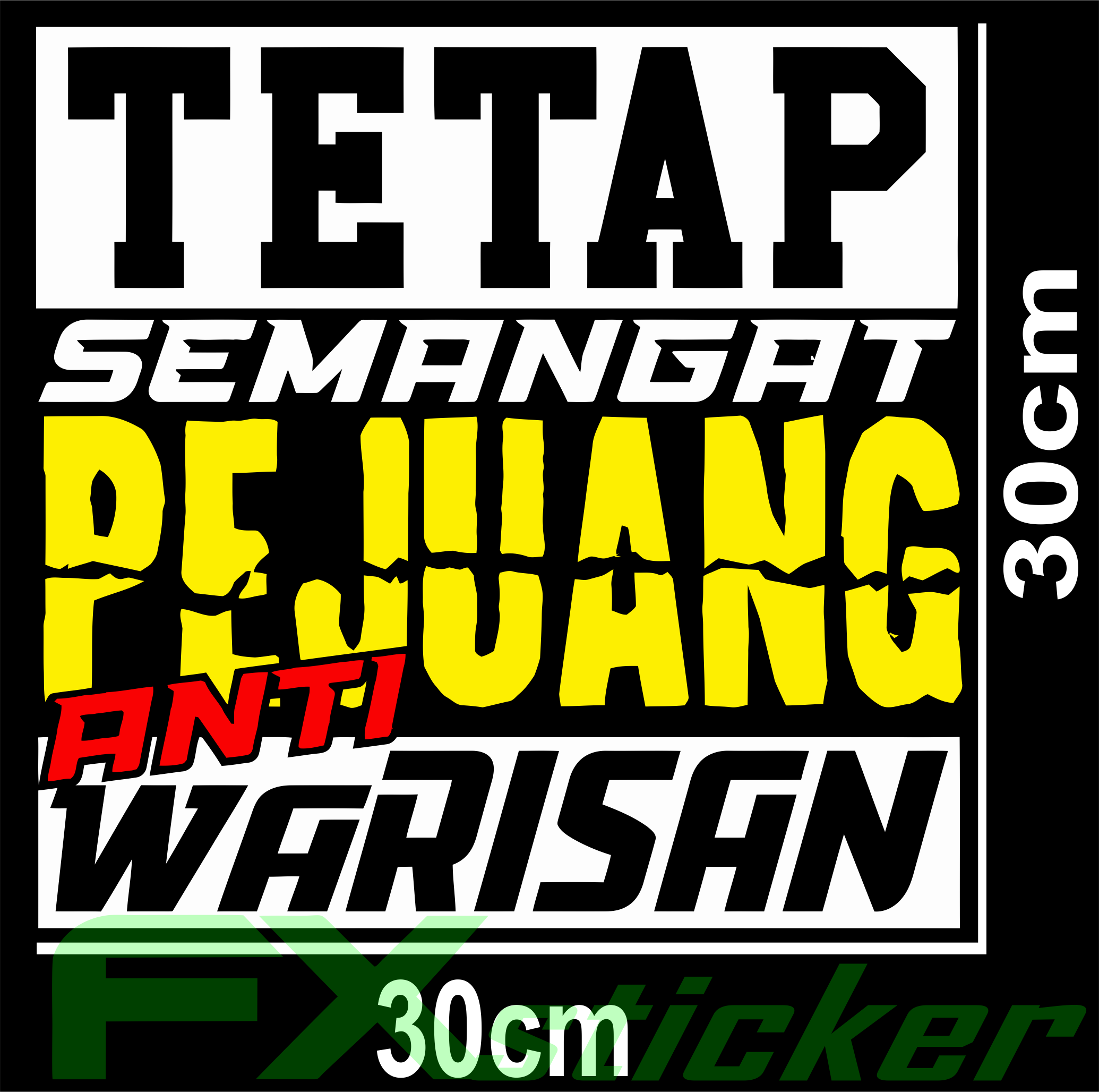 Stiker Variasi Mobil, cutting sticker Variasi Kaca Bodi Samping Dan ...