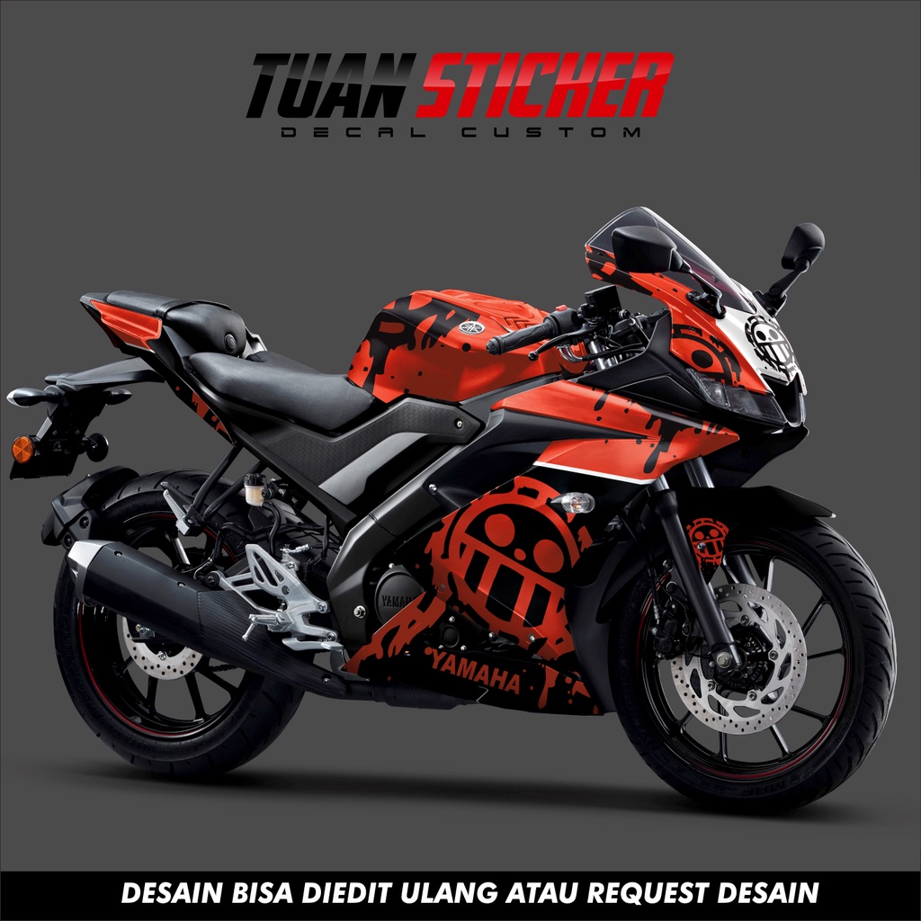 Sticker Striping Decal Yamaha R15 V3, Sticker Decal R15 V3, Sticker R15 ...