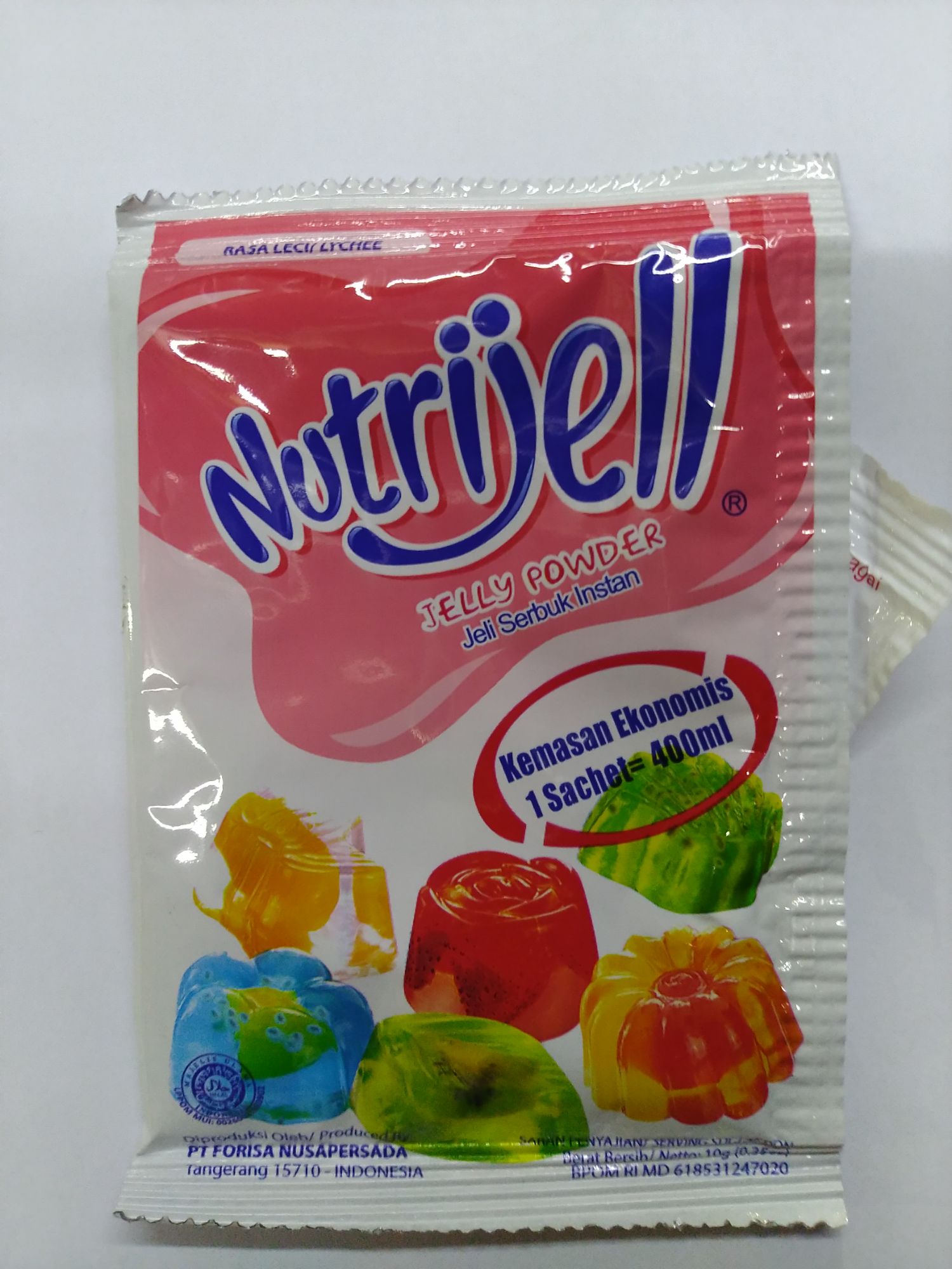 nutrijell nutrijel rasa LECI agar jelly 10gr | Lazada Indonesia