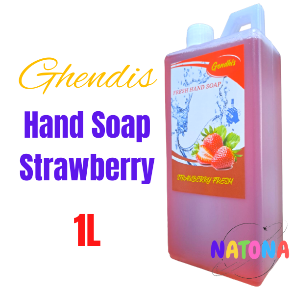 Hand Soap Sabun Cuci Tangan 1 Liter Murah Aroma Strawberry | Lazada ...
