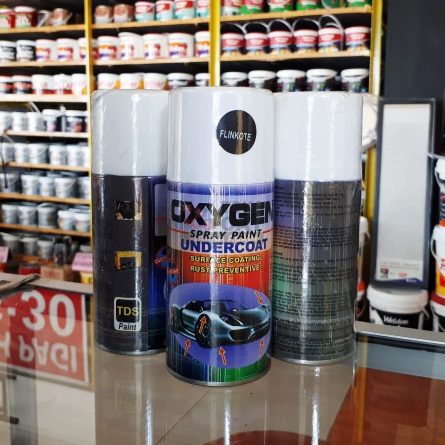 CAT PILOK Oxygen Spray Paint HITAM DOFF PELINDUNG BODY BESI MOBIL DAN ...
