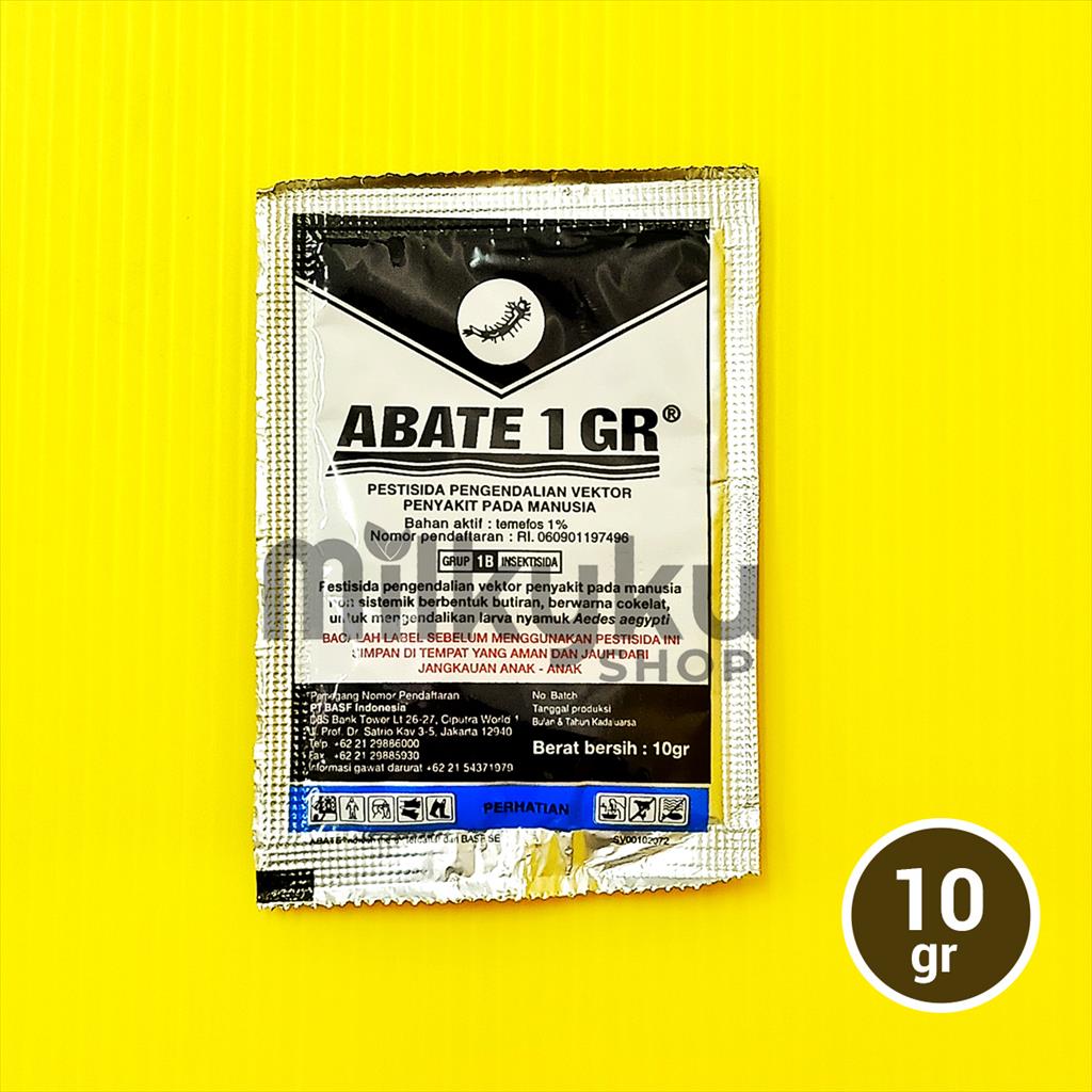 ABATE 1 GR 10 GRAM PER SACHET OBAT JENTIK NYAMUK | Lazada Indonesia