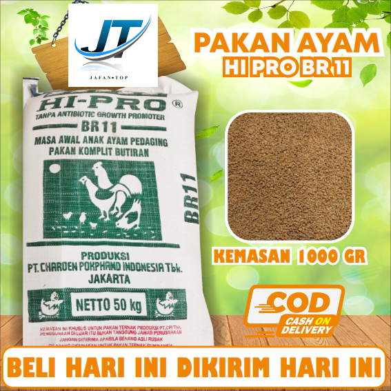 BR11 Crumble Pakan Ayam Ras Pedaging HI PRO VITE (1 kg) | Lazada Indonesia