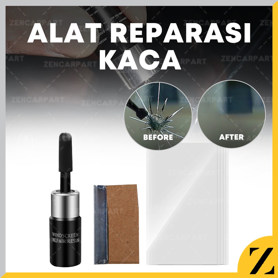 Alat Reparasi Kaca Mobil Retak Car Window Crack Repair Tool Resin Kaca ...