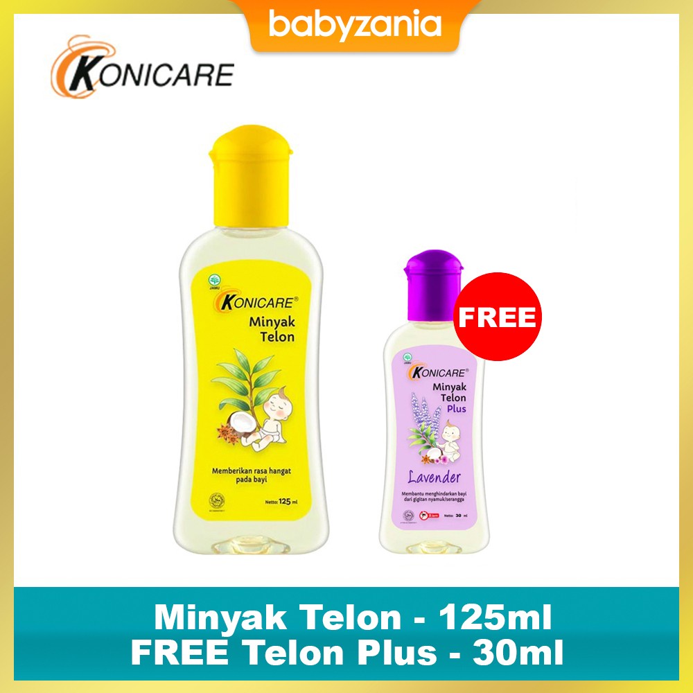 Konicare Minyak Telon 125ml - FREE Telon Plus 30 ml | Lazada Indonesia
