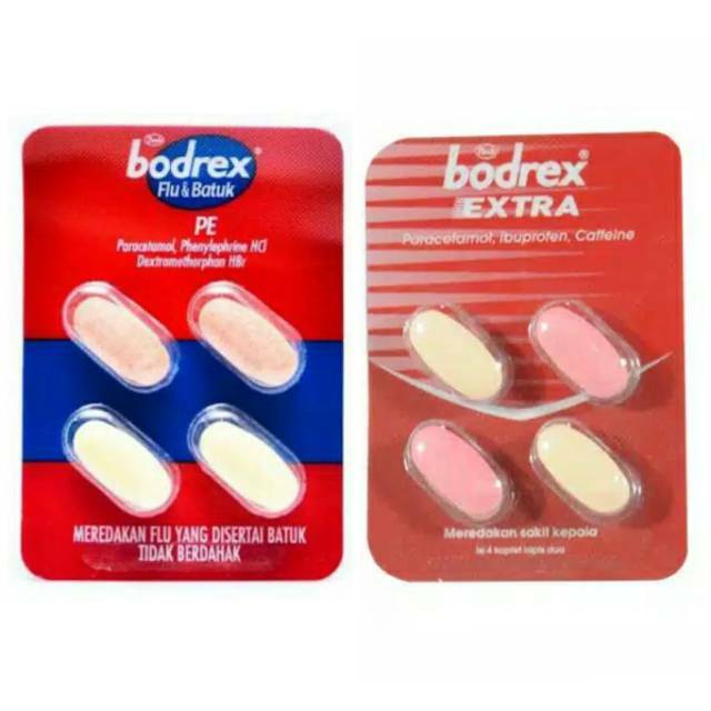 Bodrex Extra//Flu & Batuk-BPOM / ORIGINAL | Lazada Indonesia