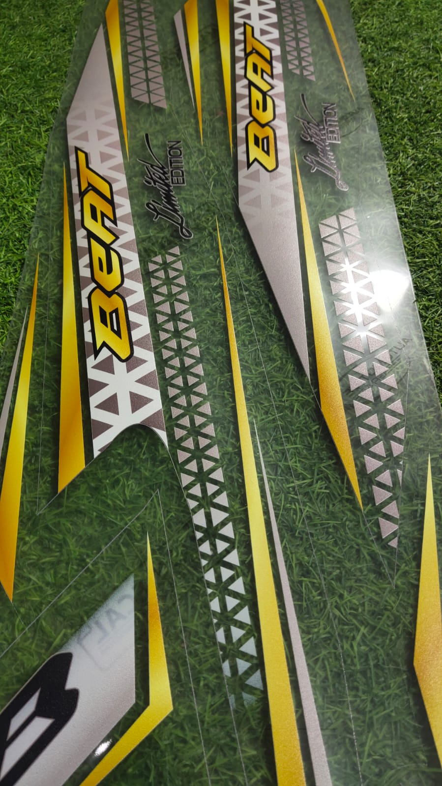 STRIPING BEAT 2020 SAMPAI 2023 LIST TRANSPARAN BENING STICKER BEAT ...