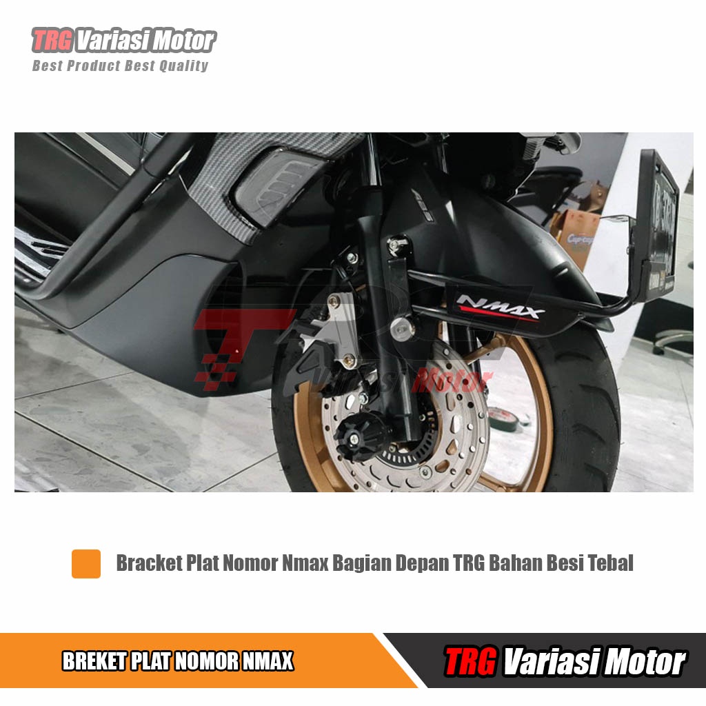 Breket Plat Nmax Pangkon Plat Nmax Bracket Plat Nomor Nmax Bagian Depan ...