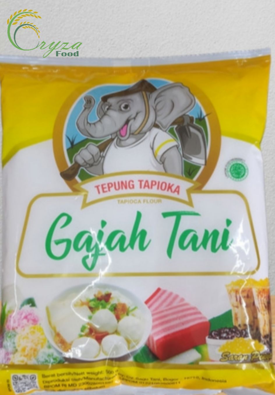 TEPUNG TAPIOKA CAP GAJAH TANI 500GR | Lazada Indonesia