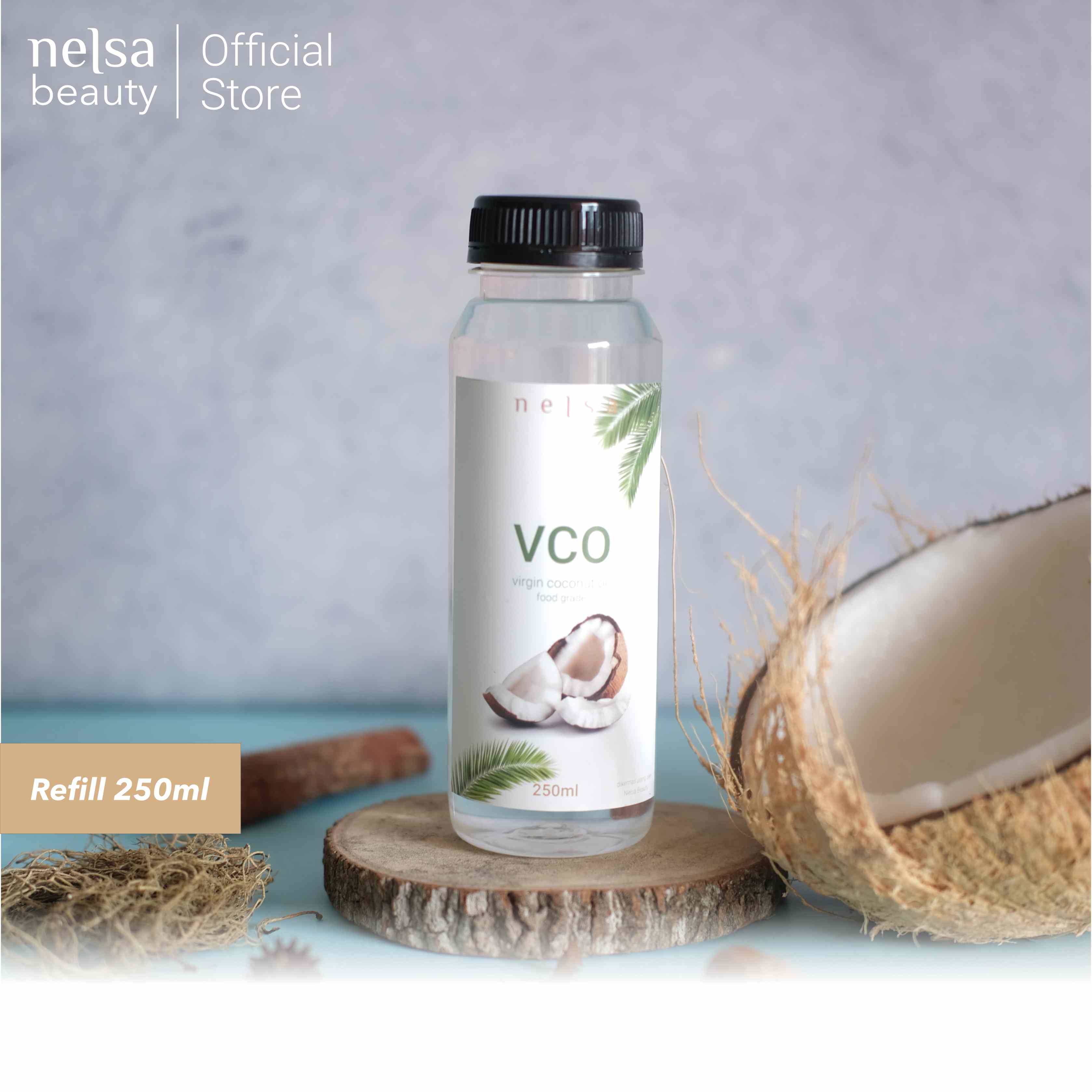 Virgin Coconut Oil VCO Kemasan Refill 250ml Untuk Perawatan Diri dan ...