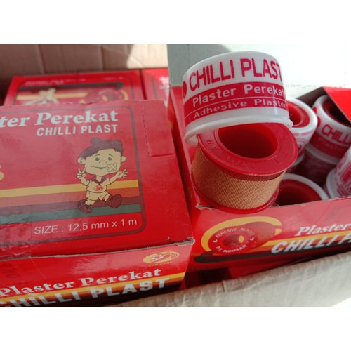 Chilli Plast Plester Roll 12,5 mm x 1 m | Lazada Indonesia