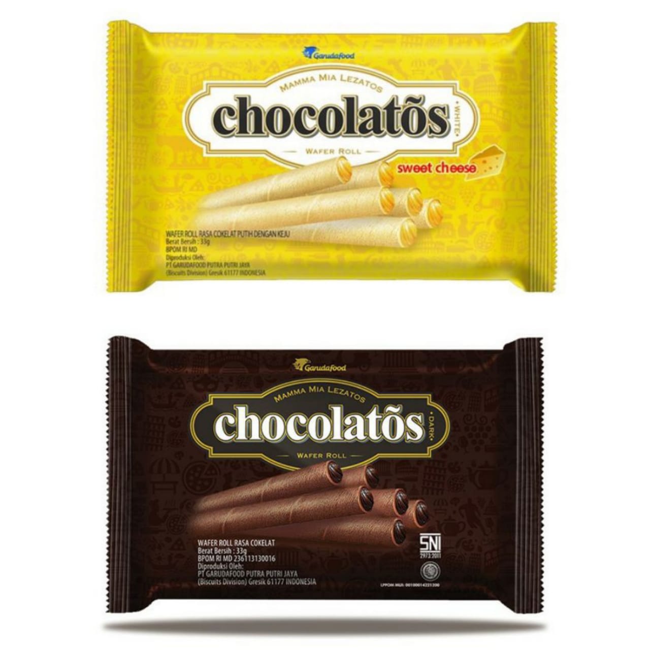 Gery Chocolatos Mini Rolls 27gr Mamamia Lezatoz Italian Chocolate Snack ...