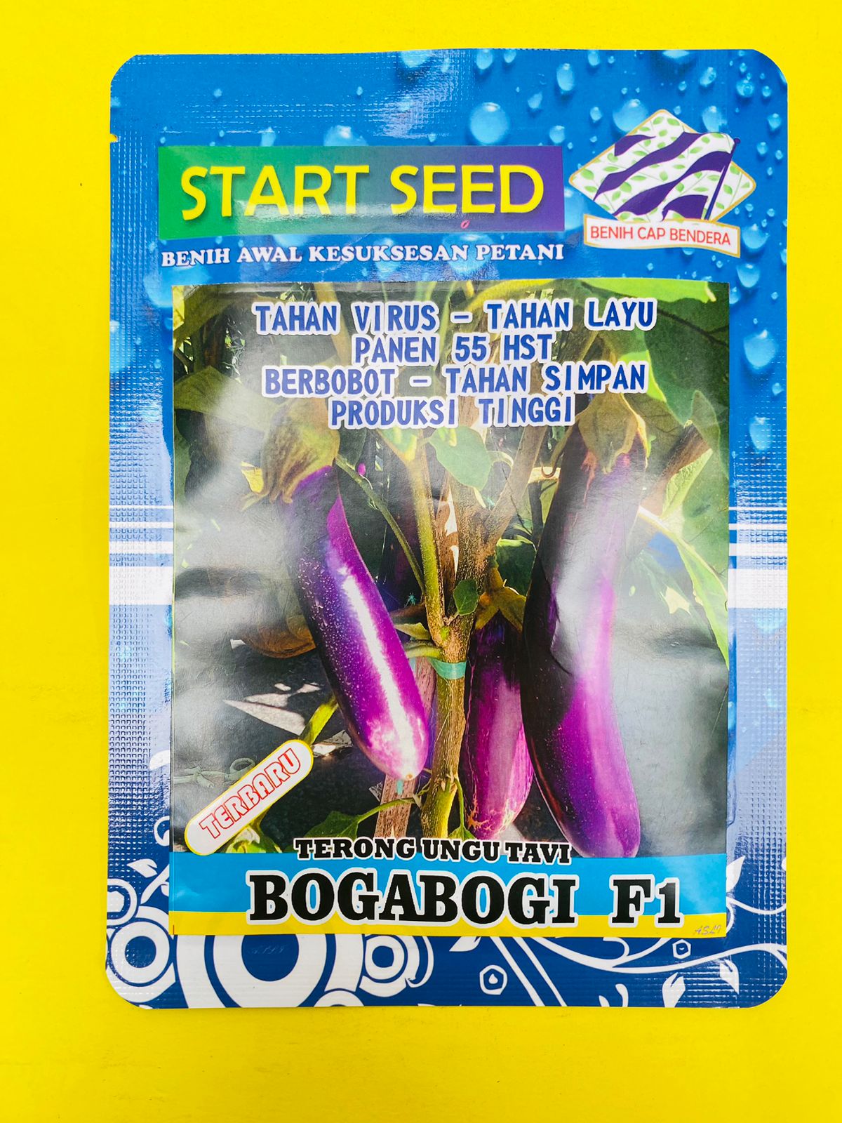 Benih Terong Ungu Tavi BOGABOGI F1 isi 10gram produk dari START SEED ...