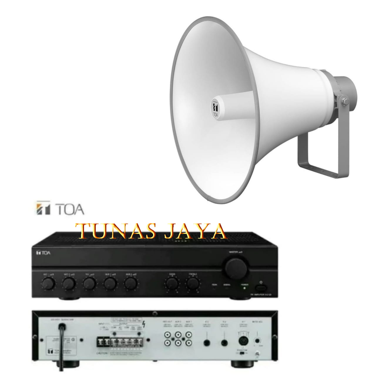 Amplifier TOA ZA-2060 + HORN SPEAKER MASJID TOA ZH-5025BM | Lazada ...
