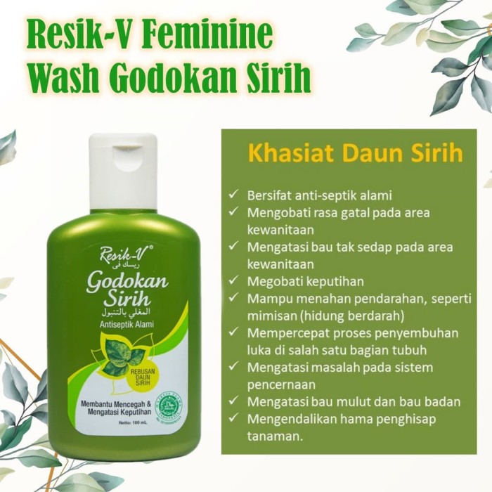 RESIK V Godokan Sirih 100ML | Lazada Indonesia