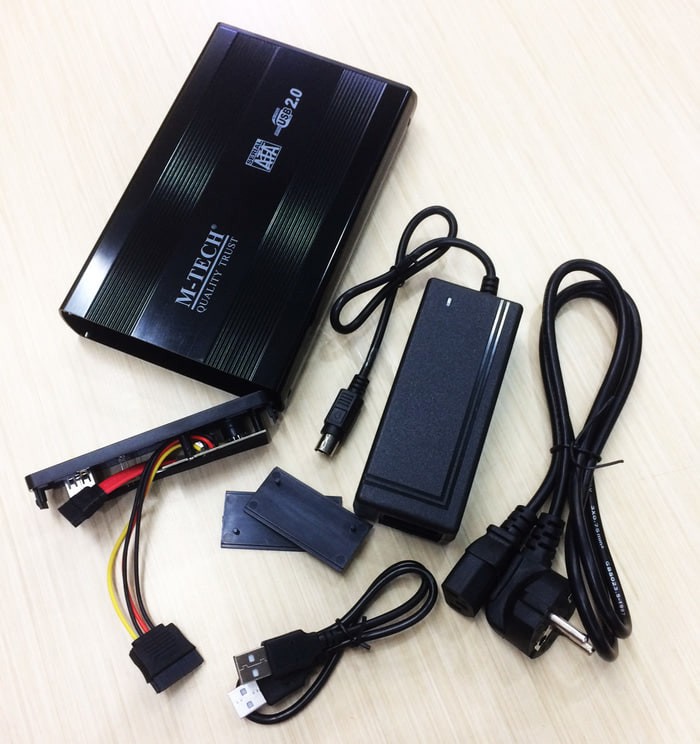 Casing Hardisk External 3.5" SATA USB 2.0 HDD Case HDD Enclosure ...