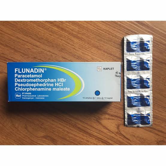 Flunadin per strip isi 10 kaplet - Obat Batuk dan Flu | Lazada Indonesia