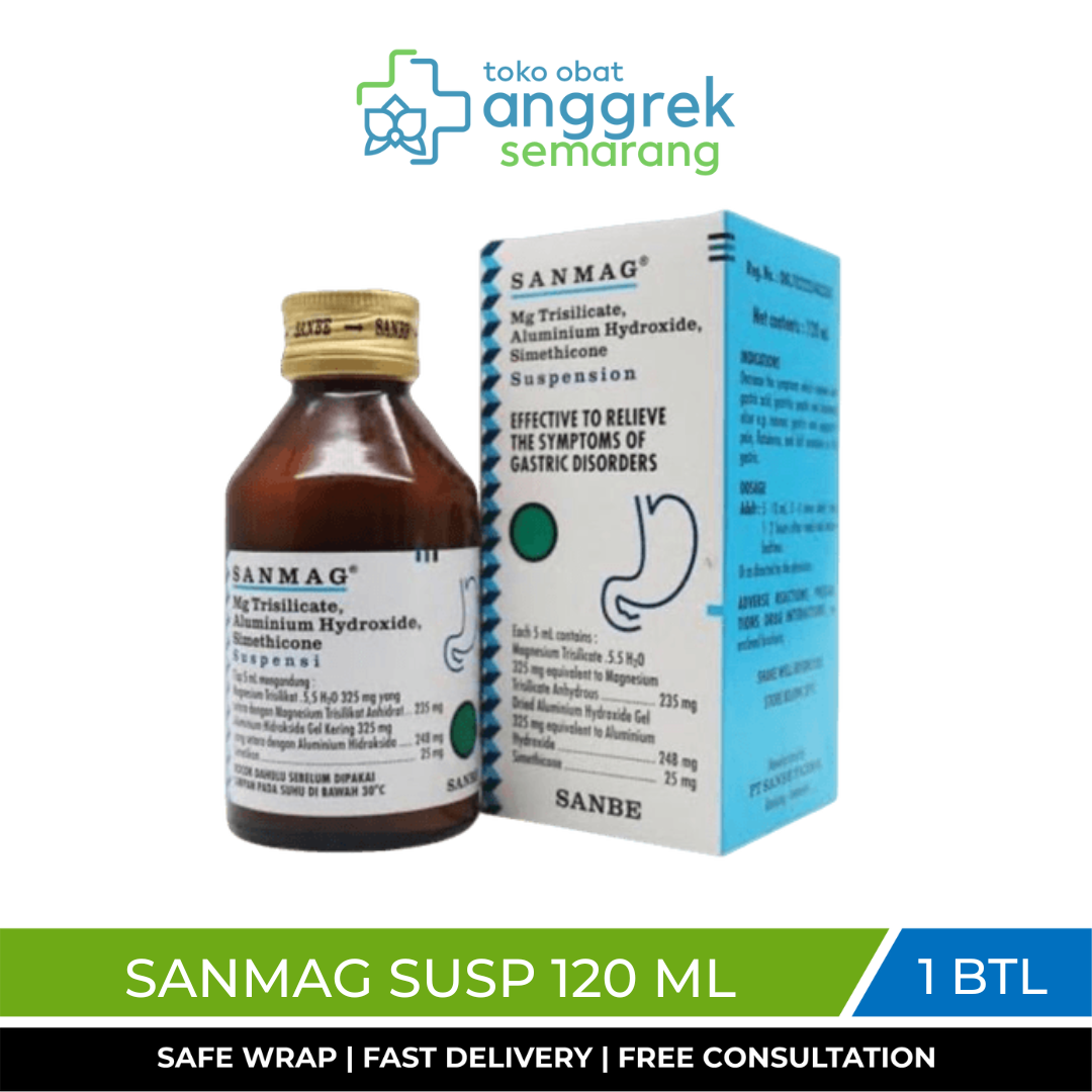 SANMAG SYRUP 120ML | Lazada Indonesia