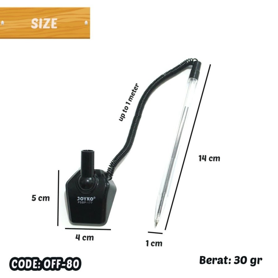 Ballpoint spiral - Pen Stand Joyko / Pulpen Bolpen Meja Berdiri ...