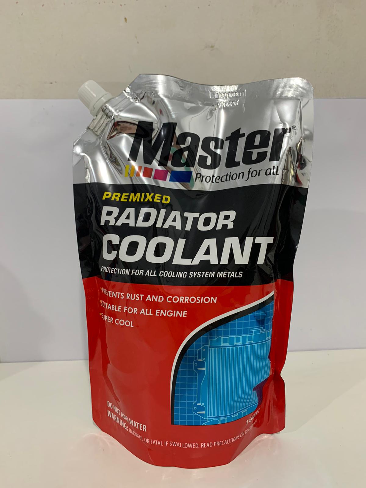 Air Radiator Coolant Master Warna Hijau 1 Quartz 946 ml | Lazada Indonesia